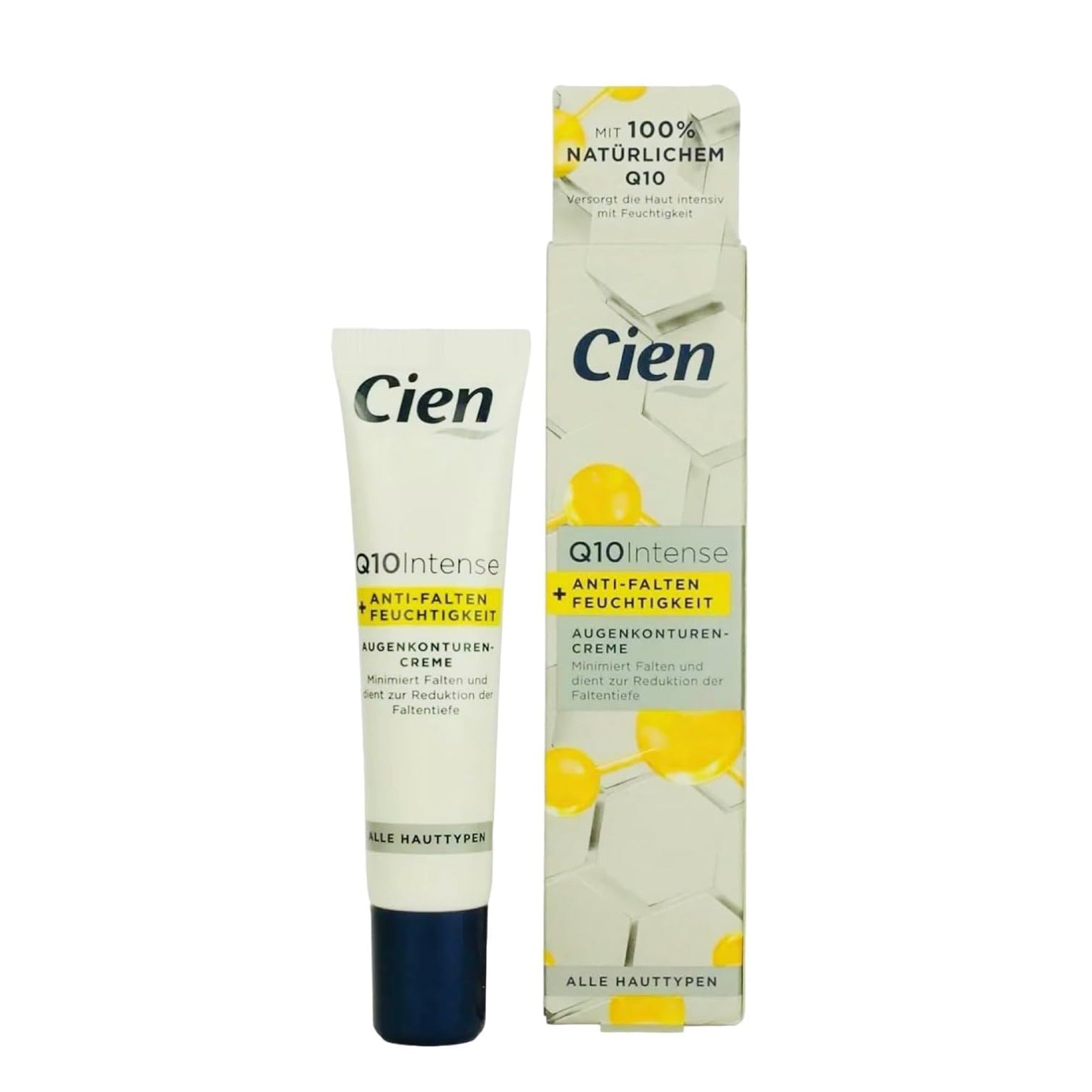 Cien Q10 Intense Anti Ageing Moisturising Eye Contour Cream 15ml Vitam ...